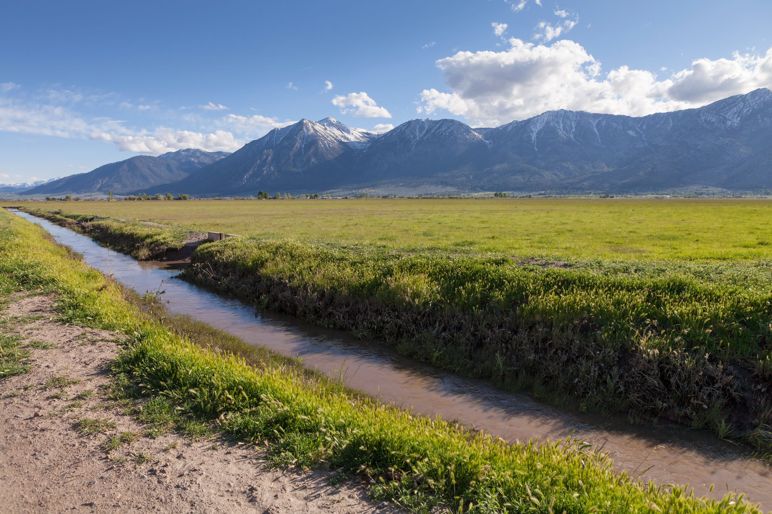 Irrigation Ditch in Carson Valley, Nevada – EcoLincNZ